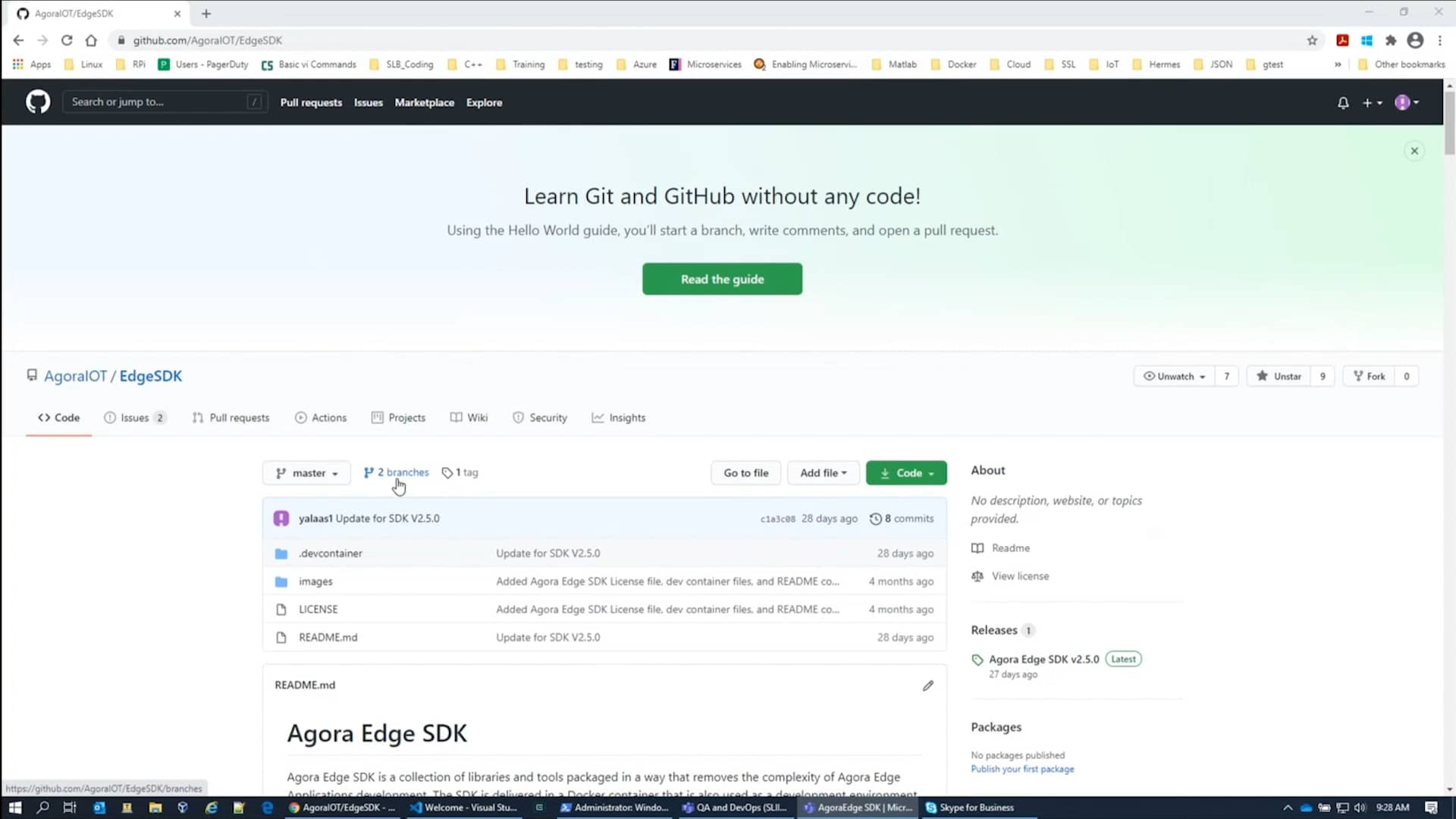 Agora Edge SDK Installation and Setup on Vimeo