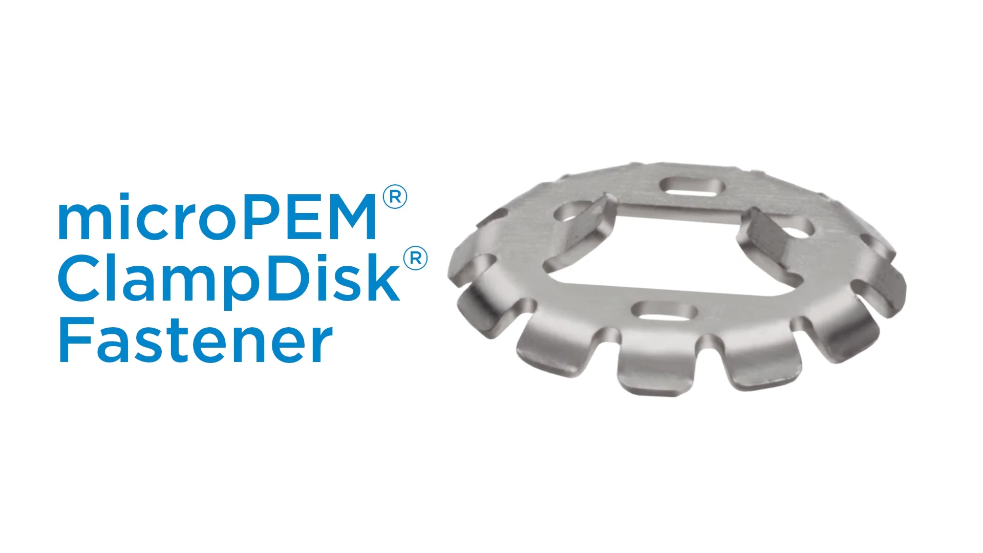 microPEM® ClampDisk® Fastener Training Video on Vimeo