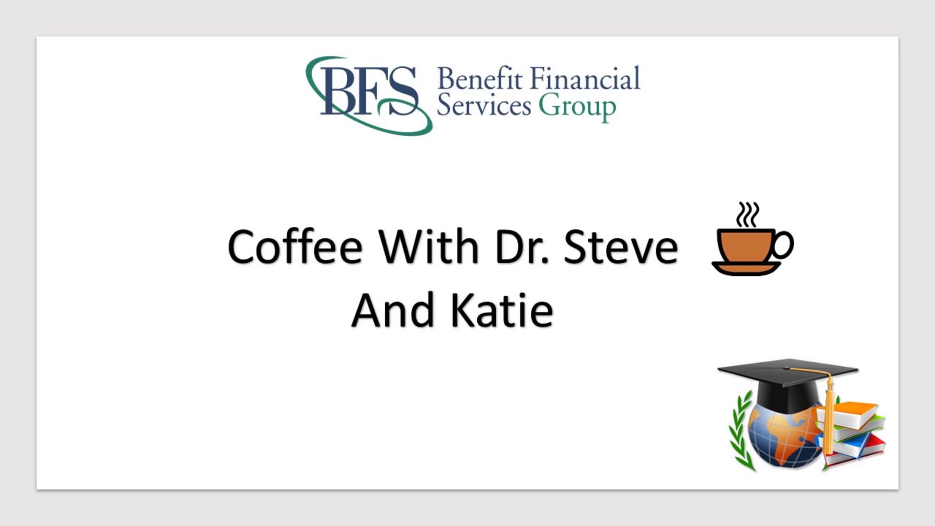 Coffee With Dr. Steve And Katie- The Minsky Moment on Vimeo