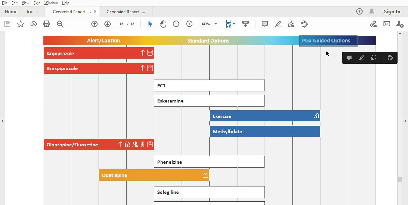 How to read GENOMIND report on Vimeo