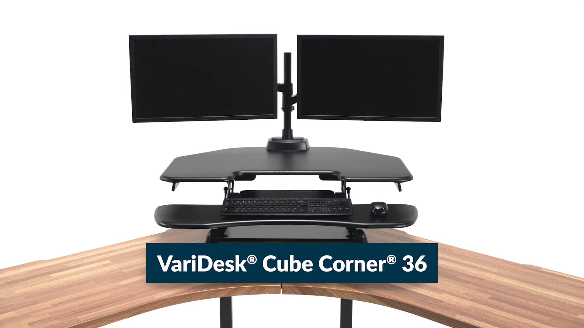 The VariDesk® Cube Corner 36 by Vari® on Vimeo