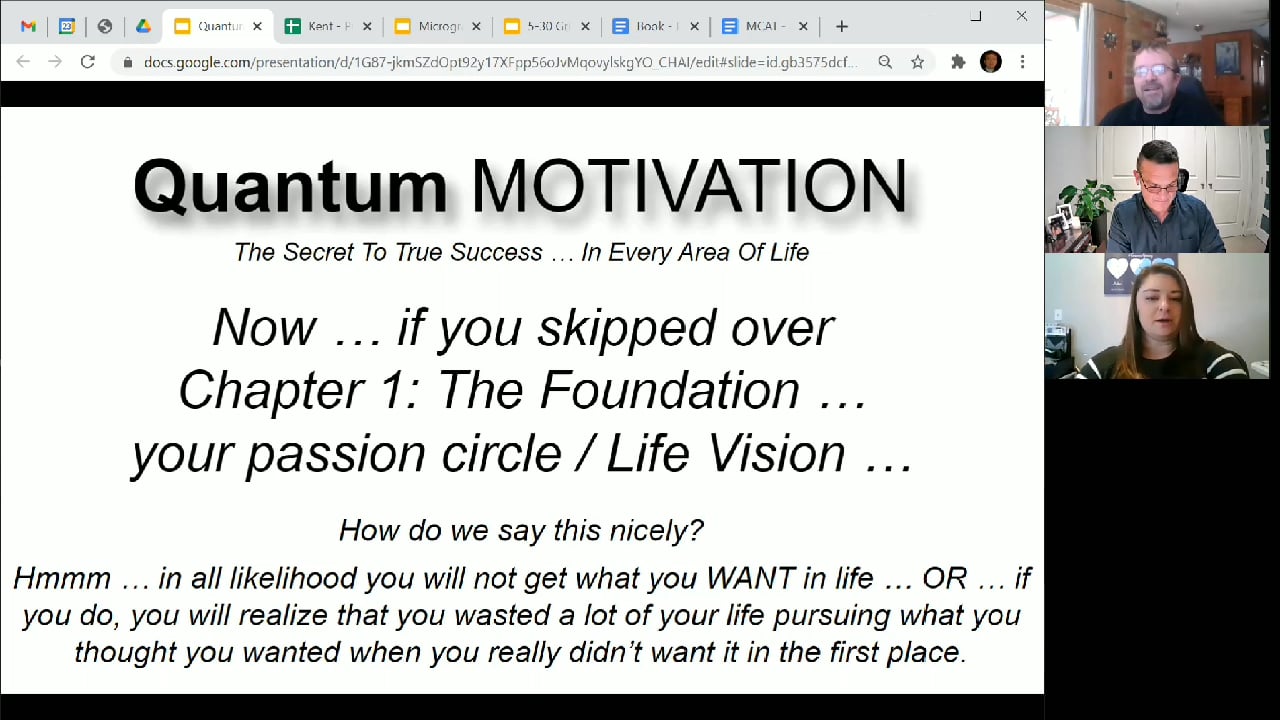02/23 Quantum Motivation ~ Prep for Chapter 2 on Vimeo