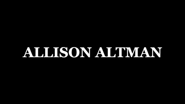 ALLISON ALTMAN Actor Reel (2021) on Vimeo