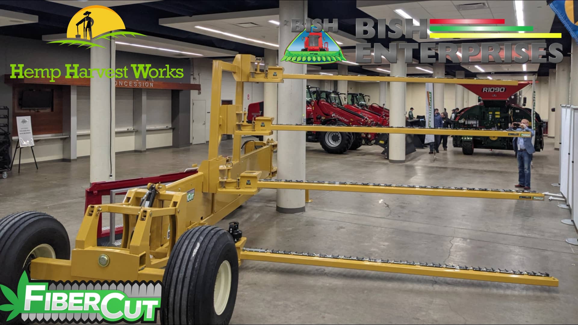 FiberCut Hemp Fiber Sickle Mower on Vimeo