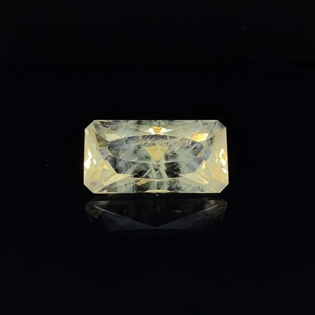 Lemonade Quartz (largest known from the locale!) (cut by John Rhodes ...