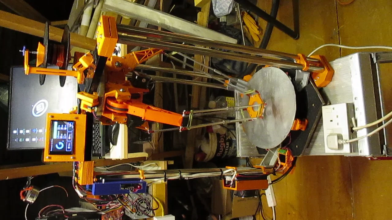 Rotary Delta 3D printer on Vimeo