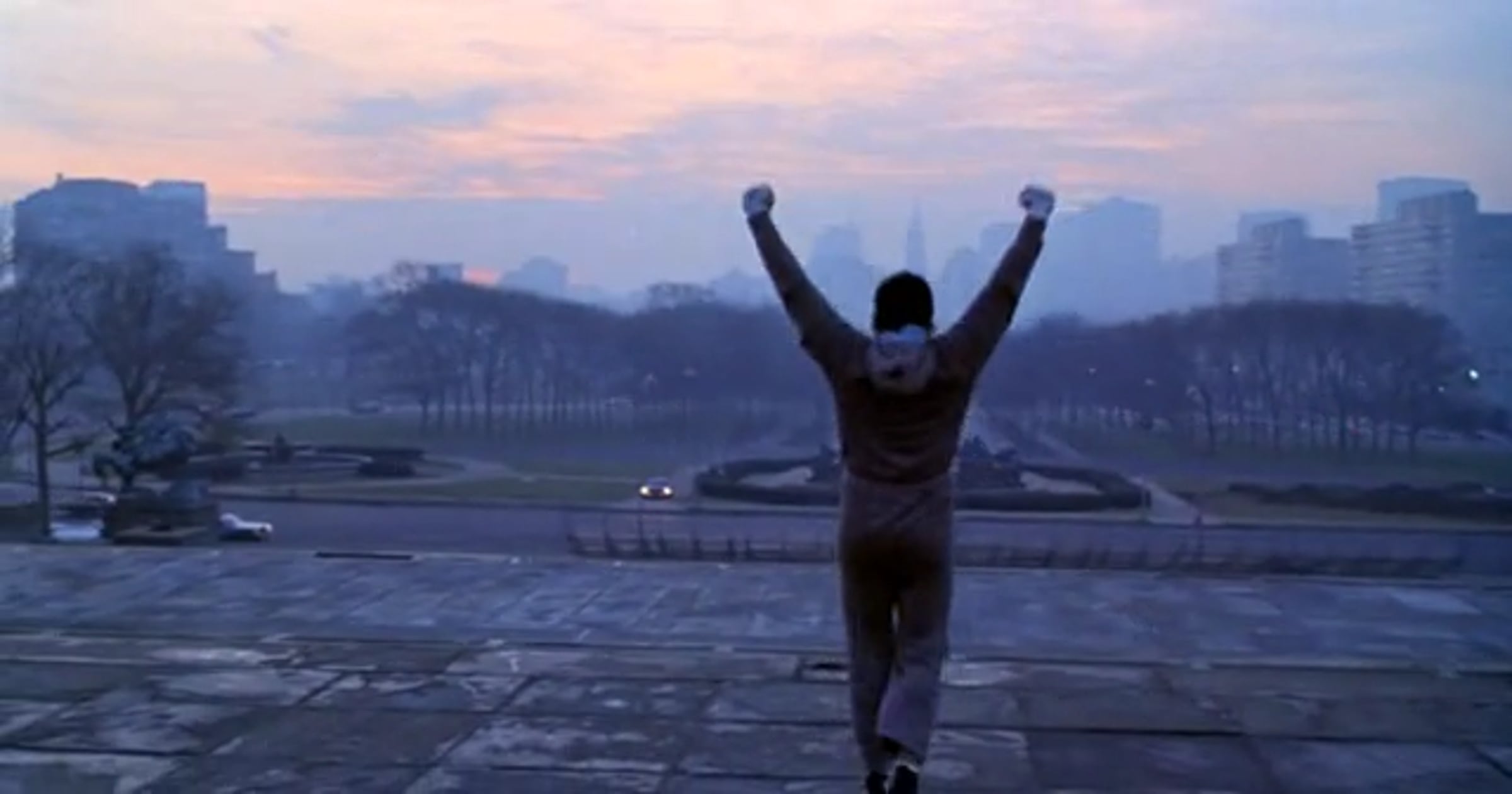 Rocky - theme song with the running up the stairs scene (Bill Conti ...