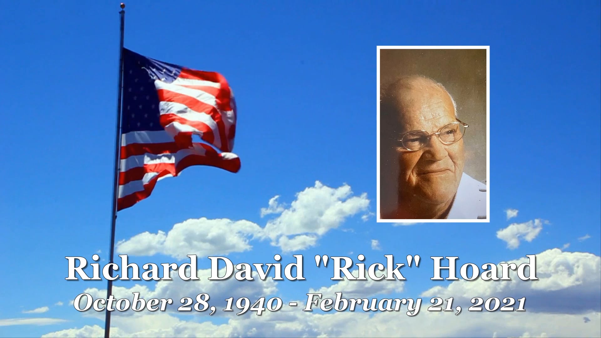 Richard David "Rick" Hoard - Morgan & Nay Richard Hoard on Vimeo