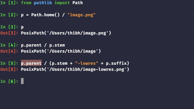 Gérer des chemins avec pathlib