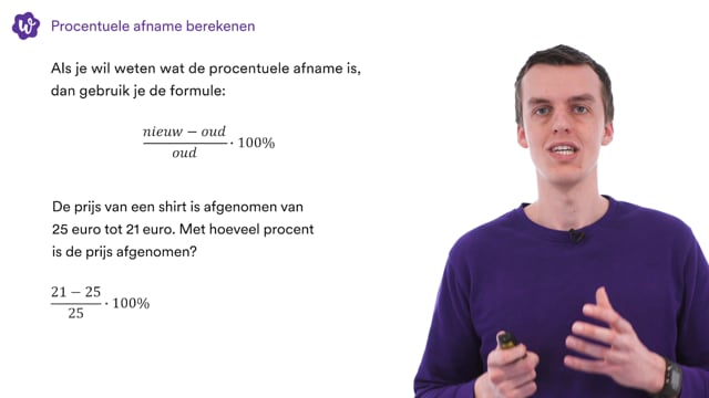 Oefen met Procenten en diagrammen uit Getal en Ruimte – 2 havo/vwo – 13 ...