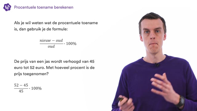 Oefen met Procenten en diagrammen uit Getal en Ruimte – 2 havo/vwo – 13 ...