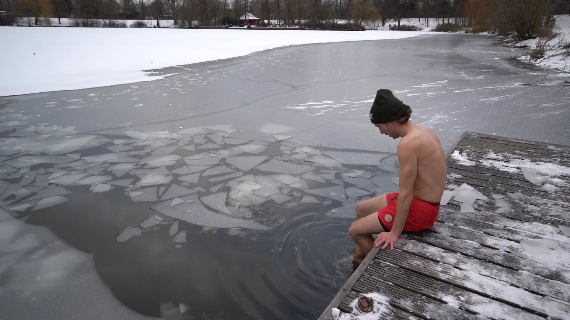 Ice Bathing in Denmark