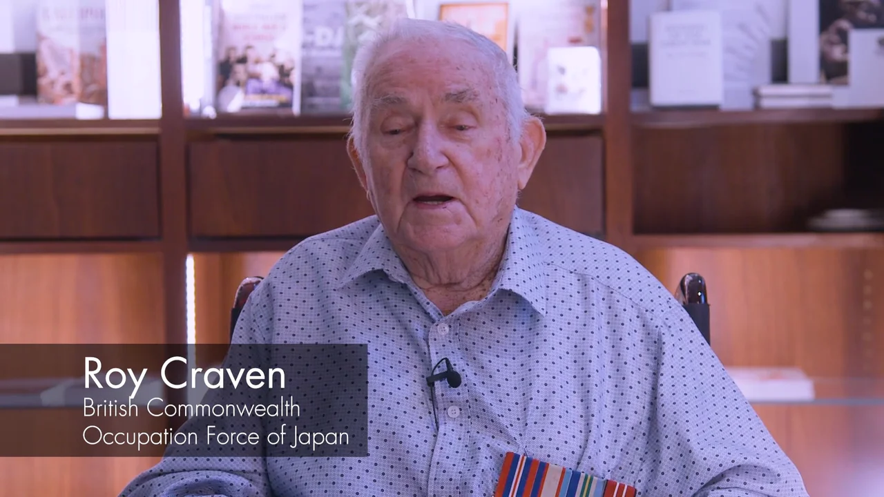 Roy Craven, British Commonwelath Occupation Force (BCOF) on Vimeo