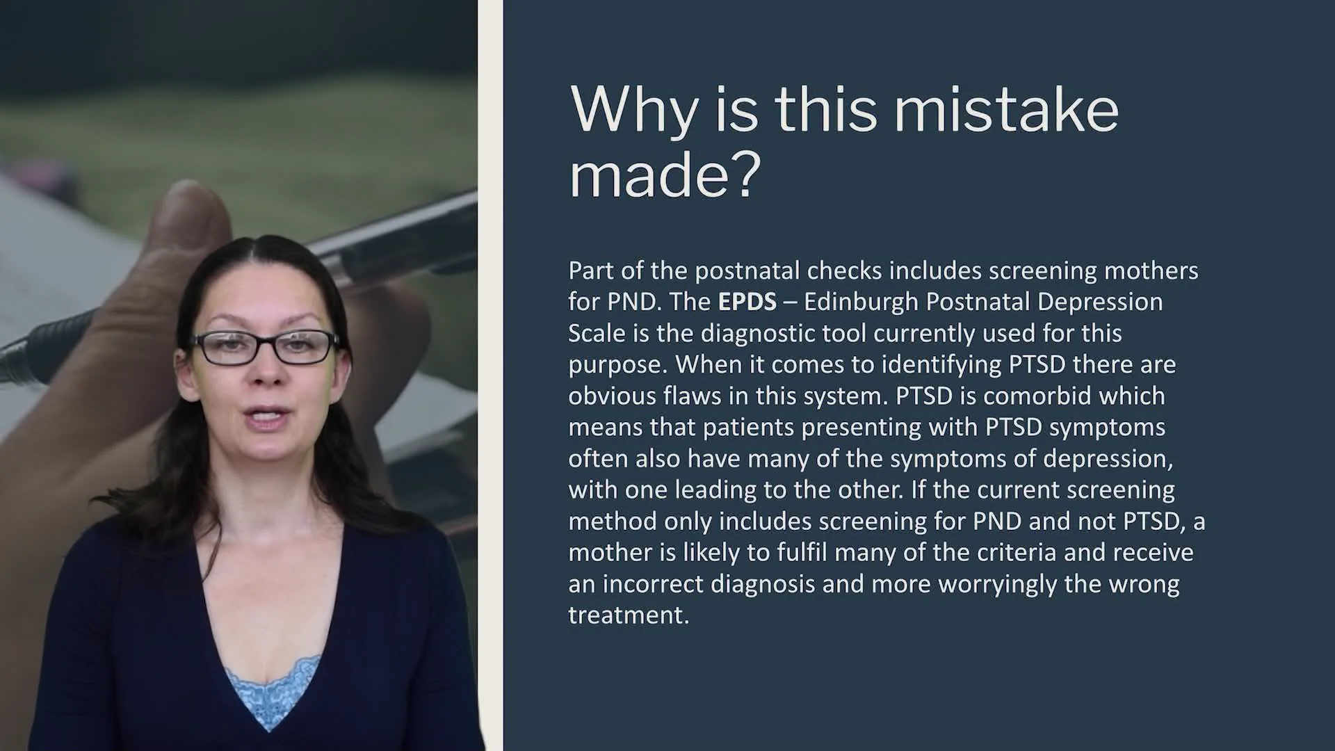 PND vs PTSD on Vimeo
