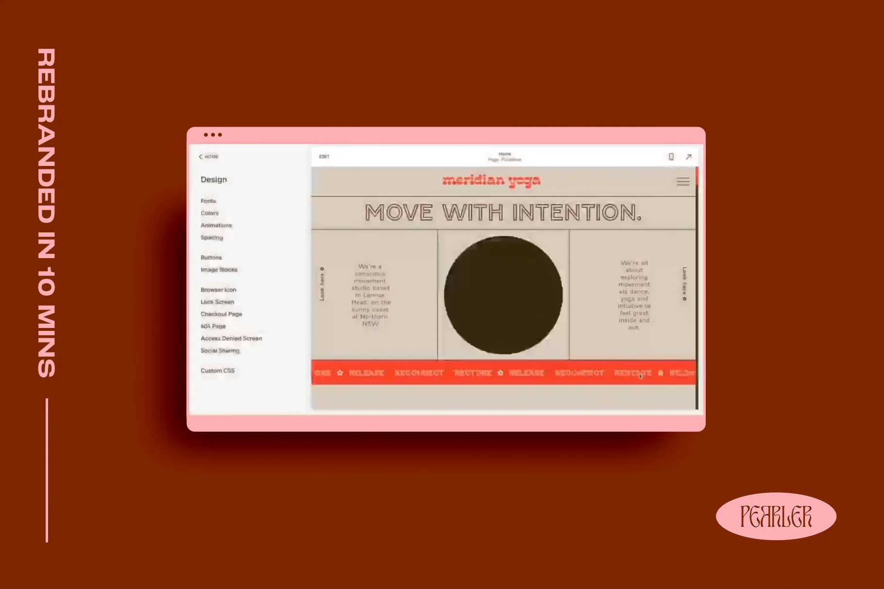 MERIDIAN ⋆ Advanced Squarespace 7.1 Template on Vimeo