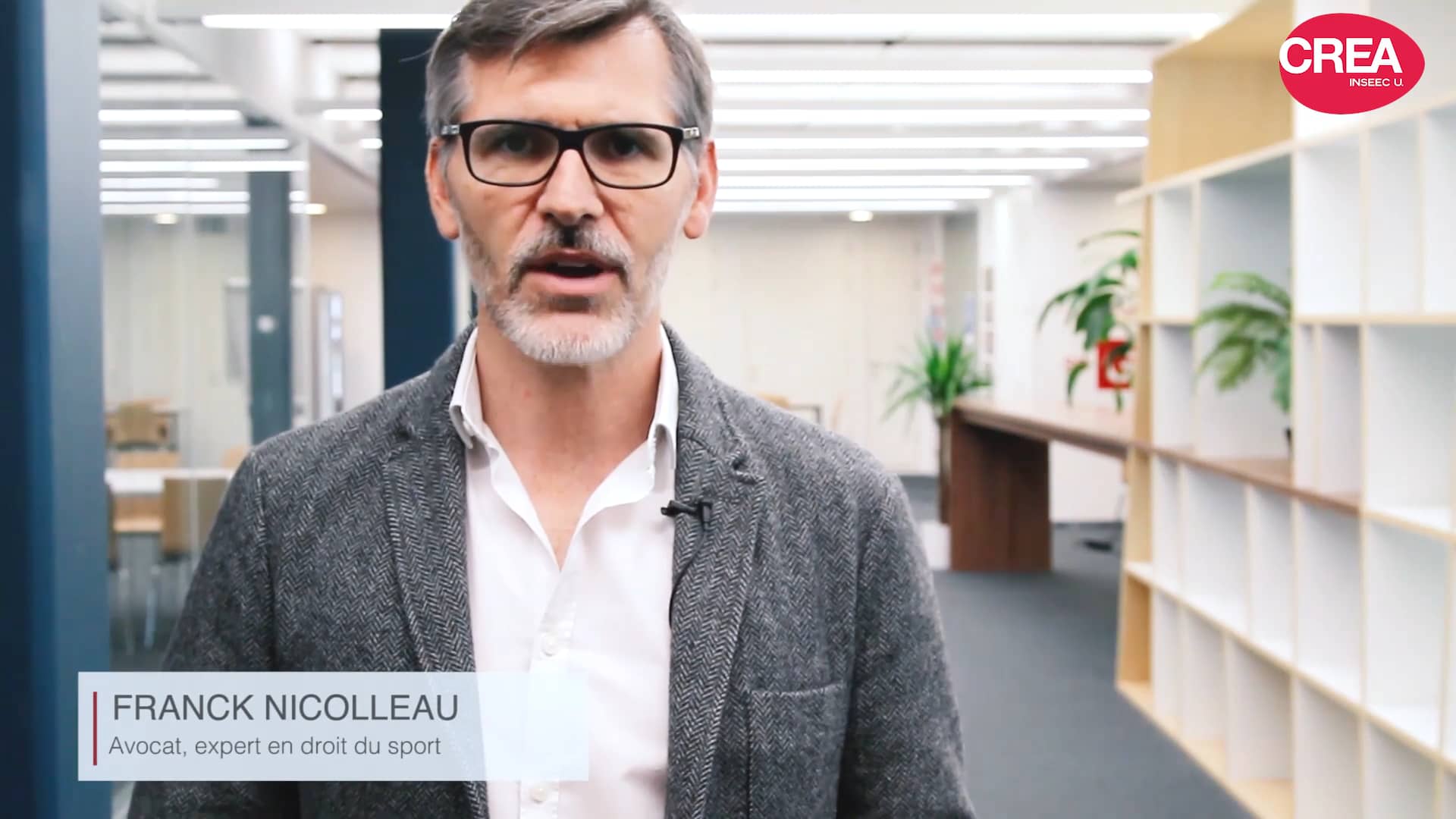 Workshop Droit du Sport | Interview de Franck Nicolleau on Vimeo