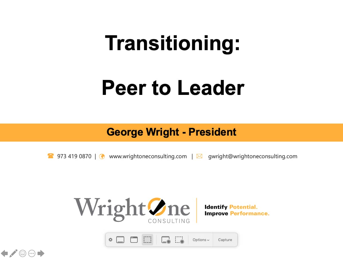 Transitioning from Peer to Leader on Vimeo