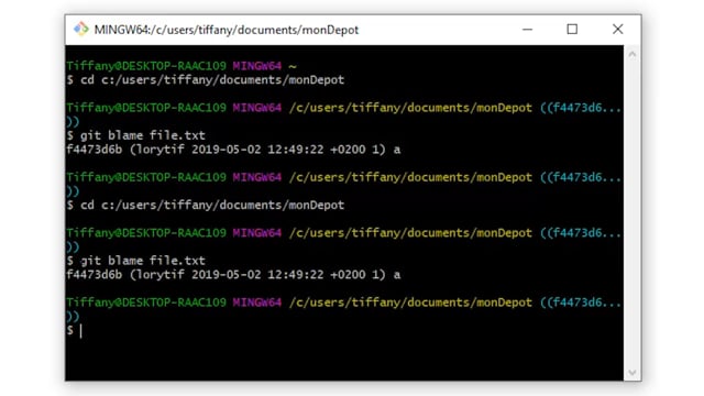 Corrigez un commit raté - Gérez du code avec Git et GitHub - OpenClassrooms