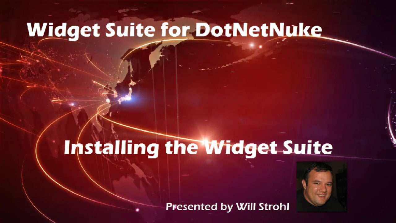 Widget Suite for DotNetNuke: Installation on Vimeo