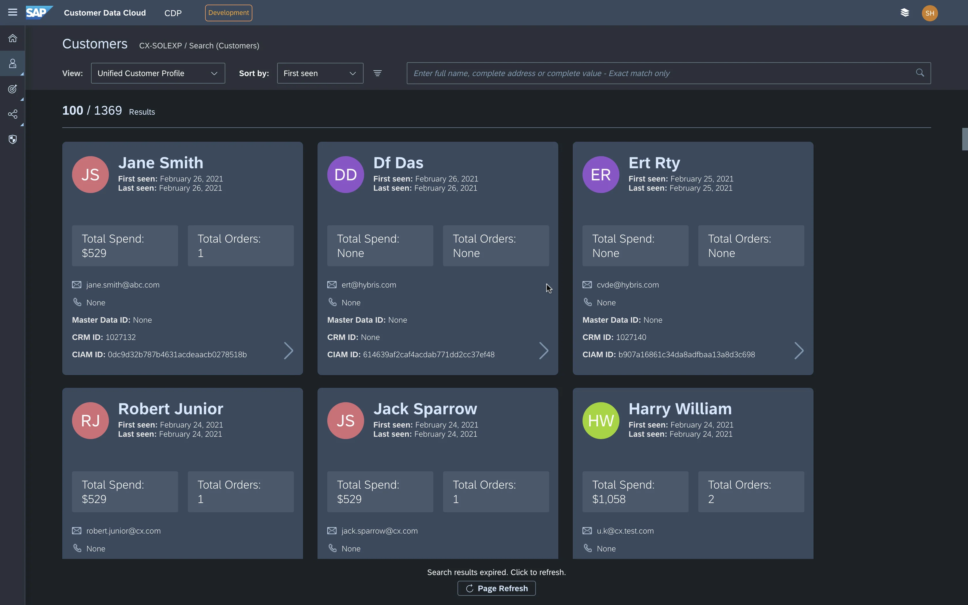 Personalised follow-up