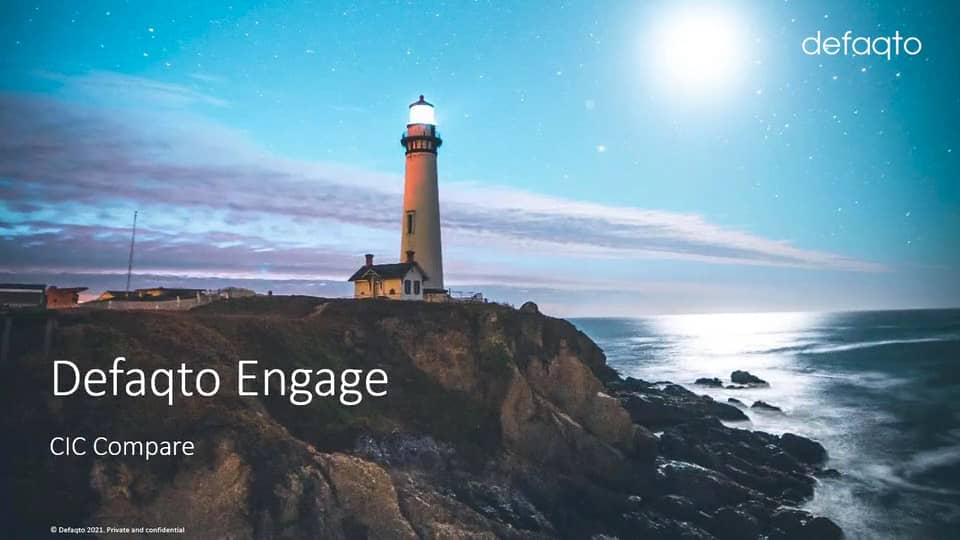 Defaqto Engage - CIC Compare on Vimeo