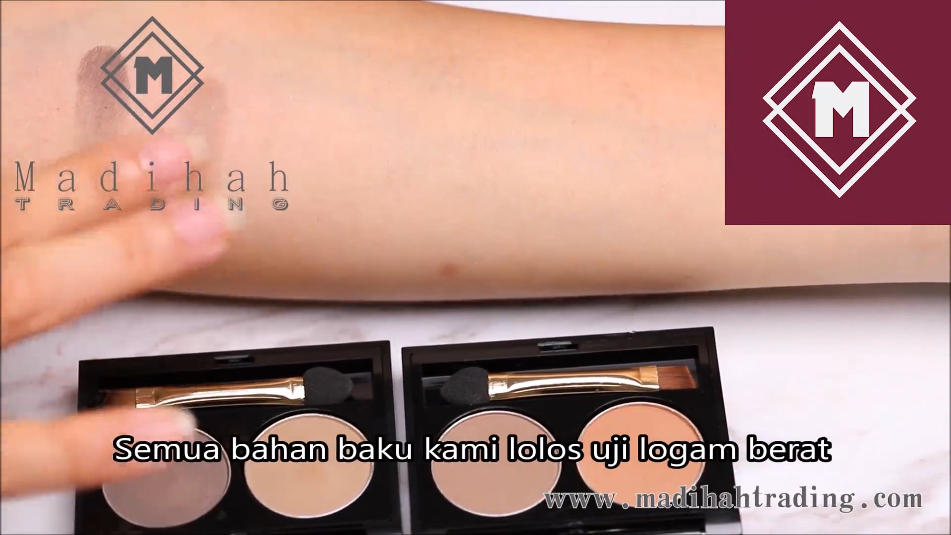 pabrik kit bedak alis cina, MADIHAH harga palet bedak alis murah grosir ...