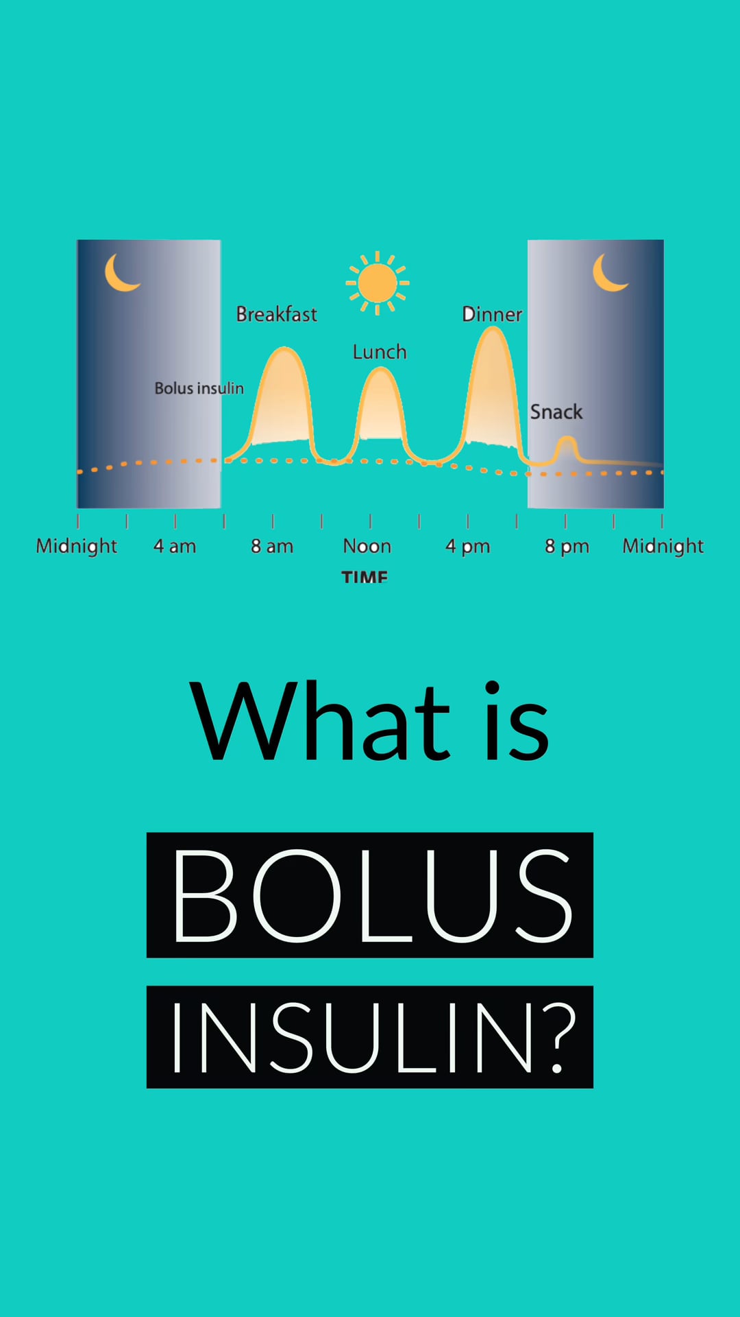 What is bolus insulin on Vimeo