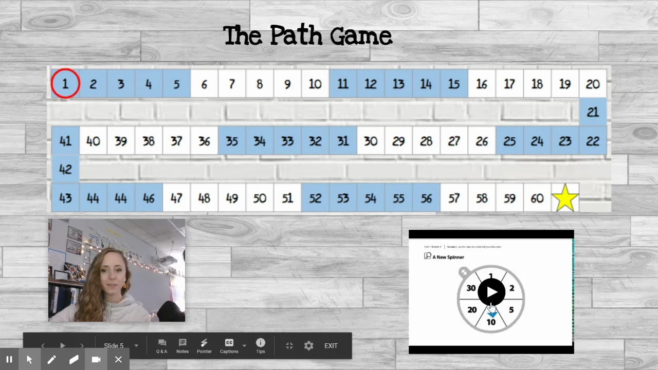 2nd Grade U7M3S3 The Path Game Part 1 on Vimeo
