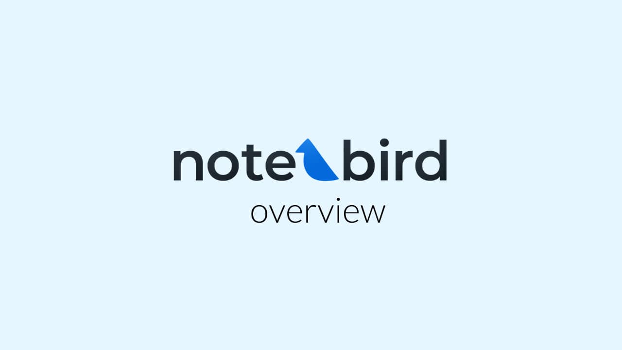Notebird Overview on Vimeo