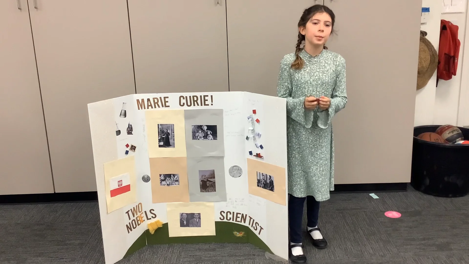 3rd Grade Wax Museum 2021 Marie Curie Francesca On Vimeo