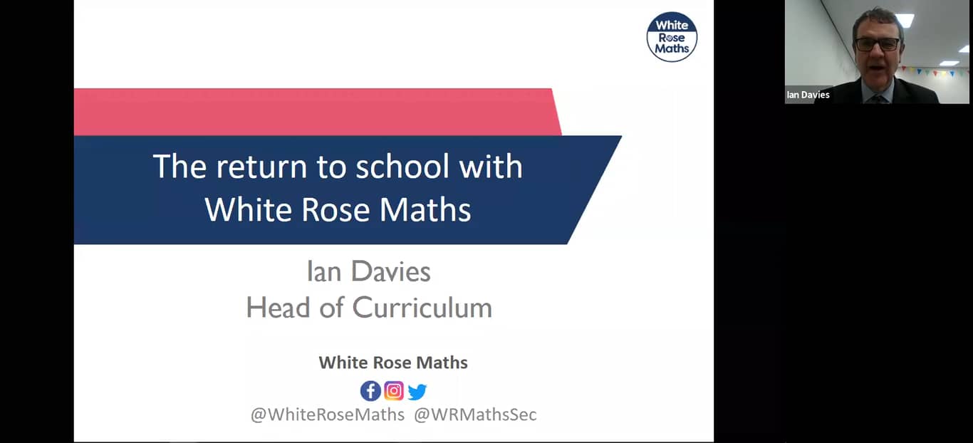 The return to school with White Rose Maths on Vimeo