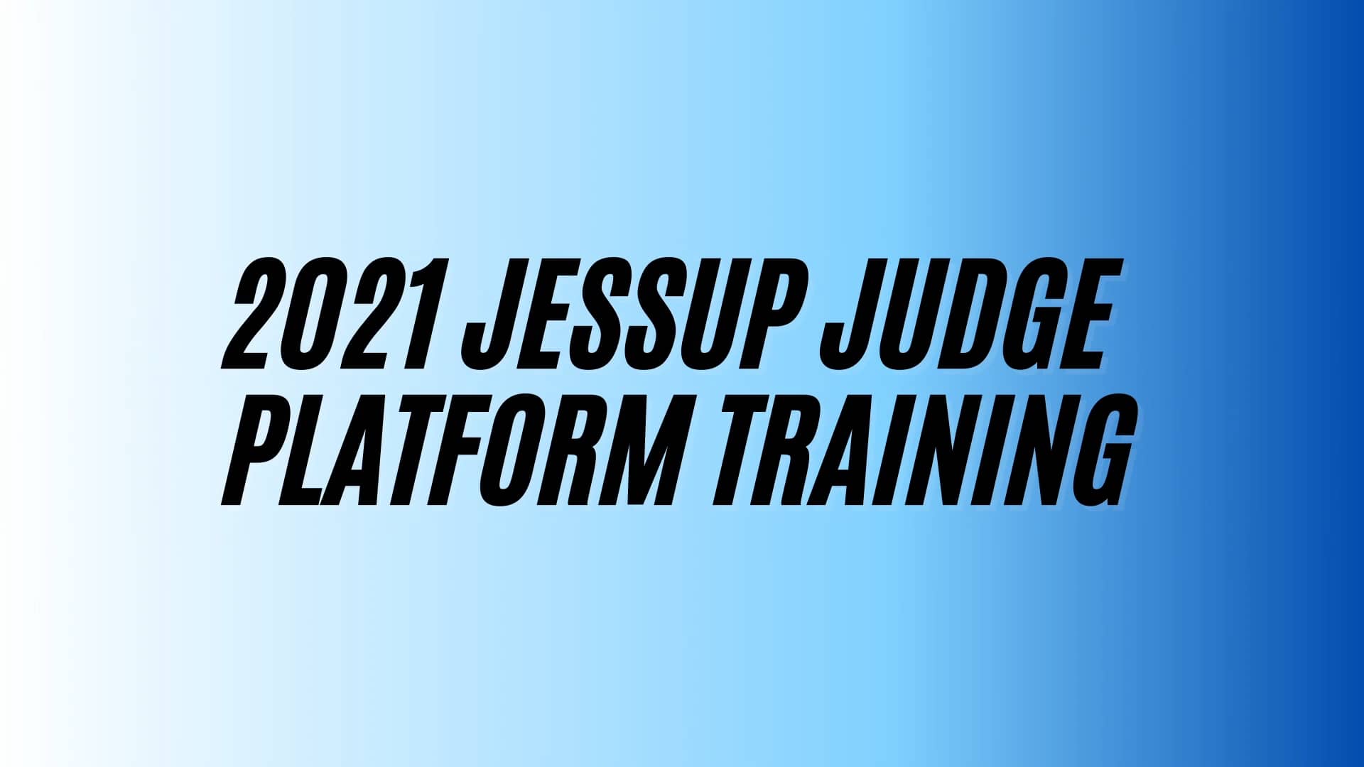 2021 Jessup Judge Competition Platform Training Video on Vimeo