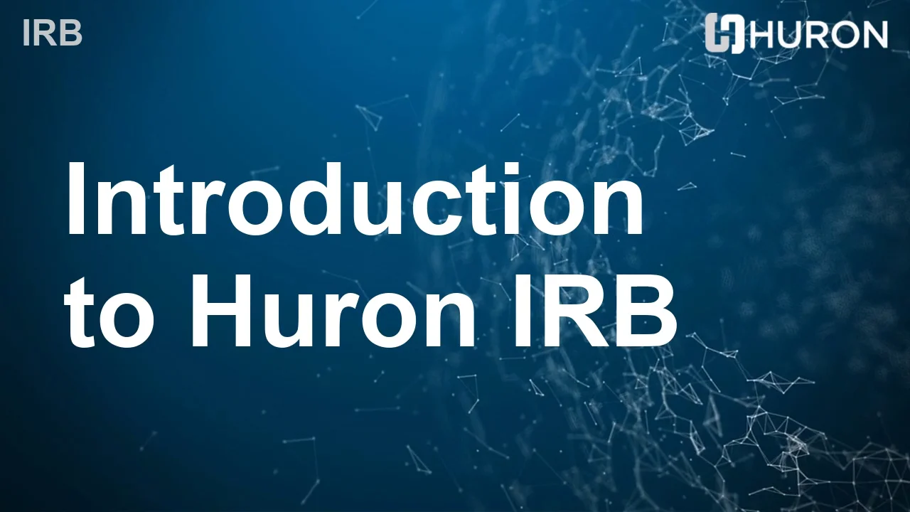 IRB 10.1 Single Site - IRB100_0101_Introduction on Vimeo