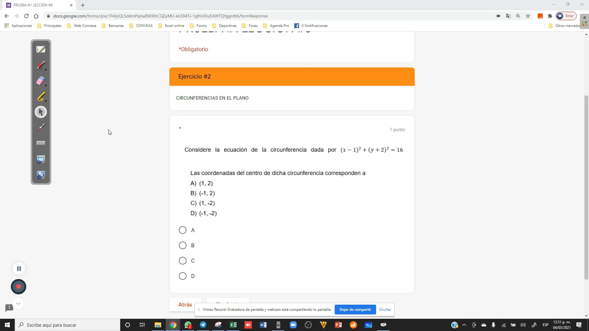 PRUEBA LECCIÓN #8 BXM 2021 - EJERCICIO #2 on Vimeo