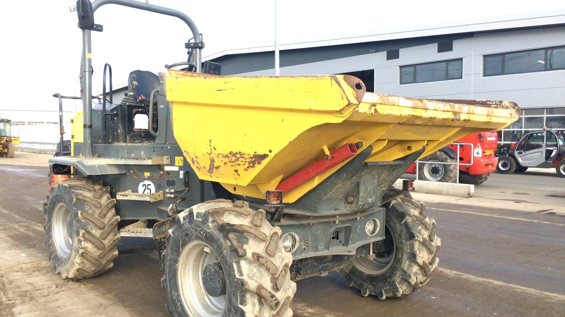 2015 Wacker Neuson DW60 6 Ton Swivel Skip Dumper-Leeds March 21 on Vimeo