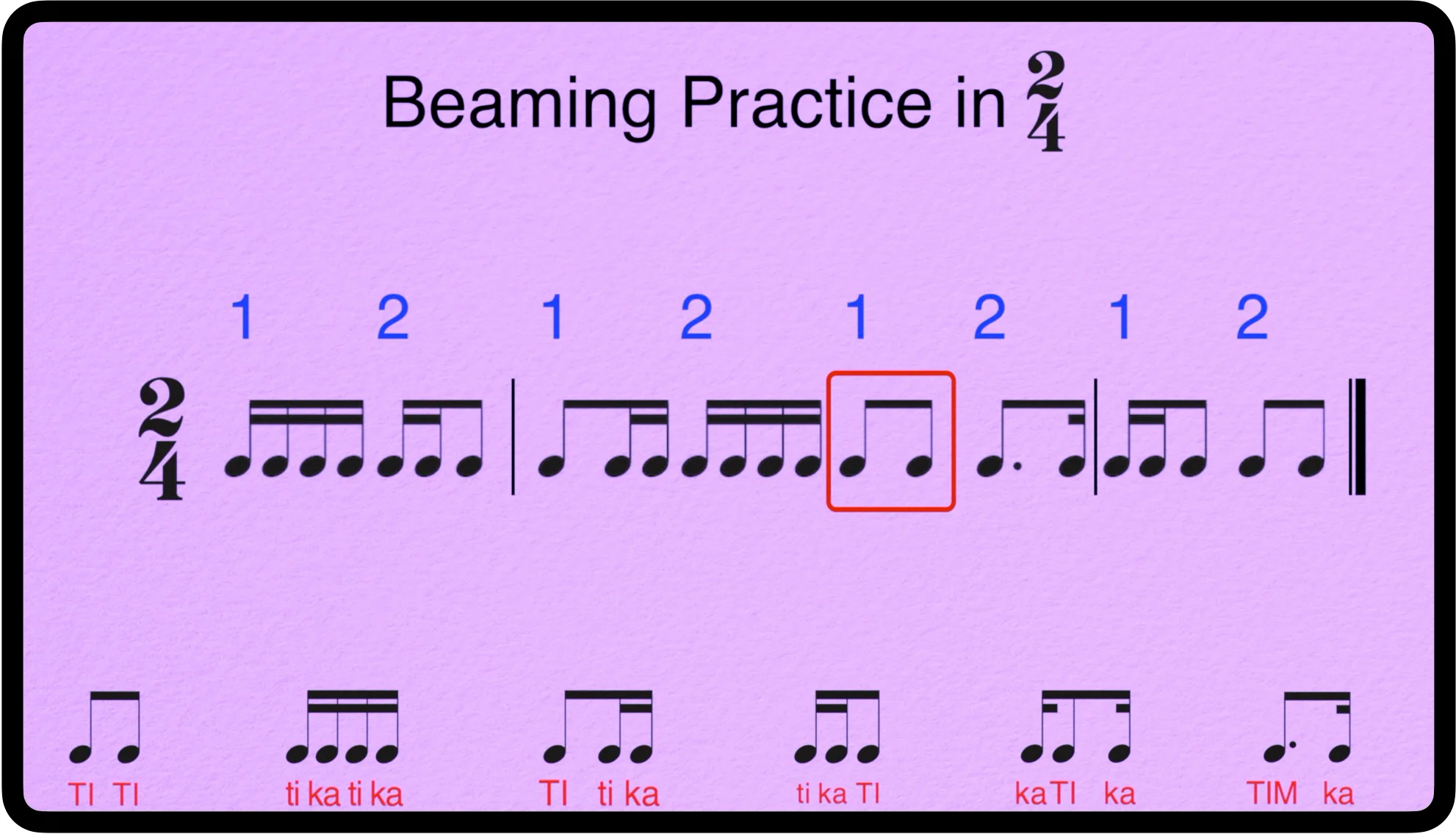 Rhythm Module: Beaming to Reflect the Beat on Vimeo