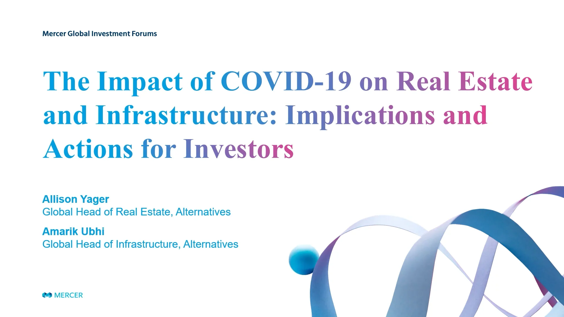 APAC Virtual GIF 2021 - APAC GIF The impact of COVID-19 on real estate ...