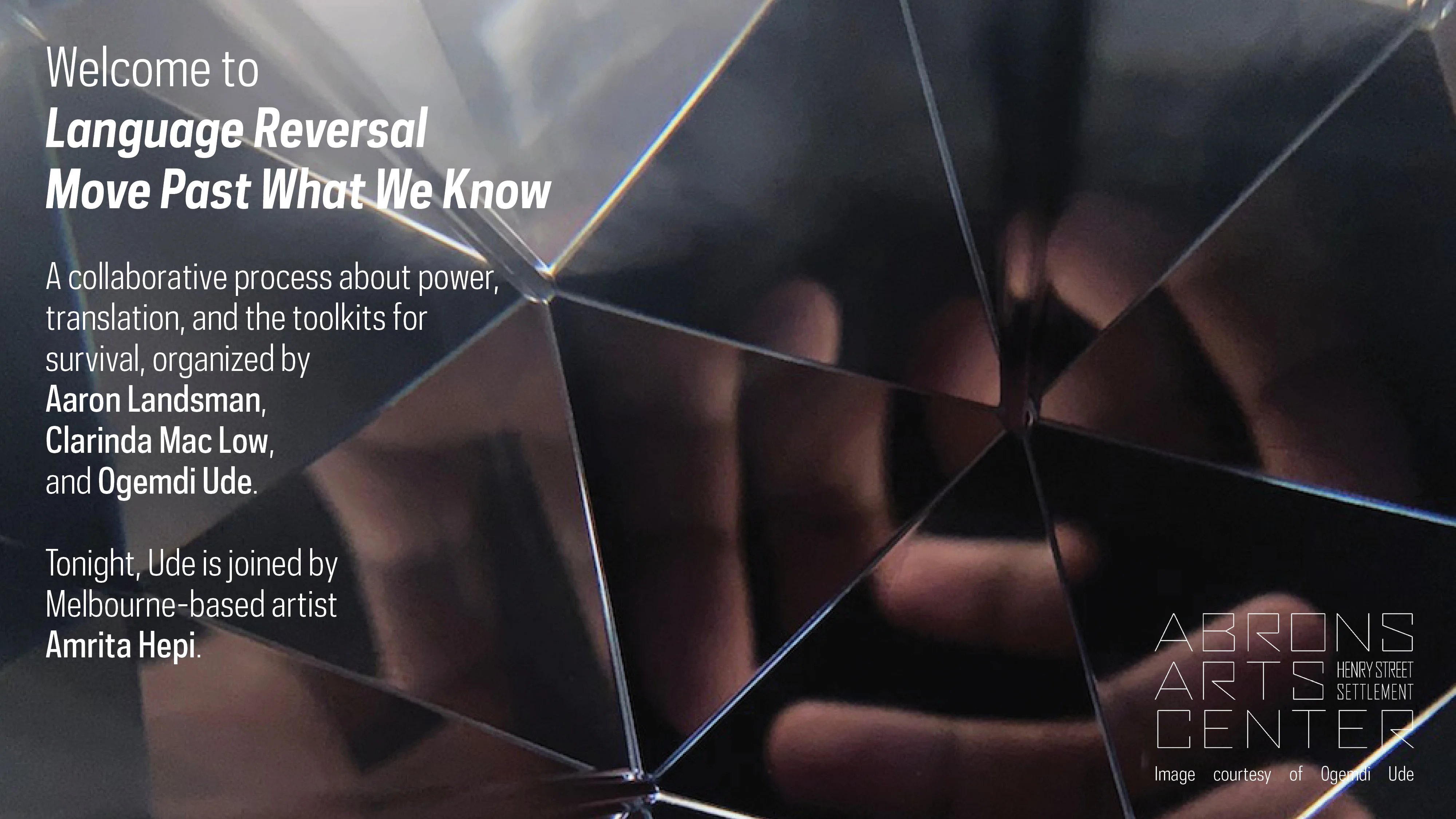 Language Reversal: Move Past What We Know on Vimeo