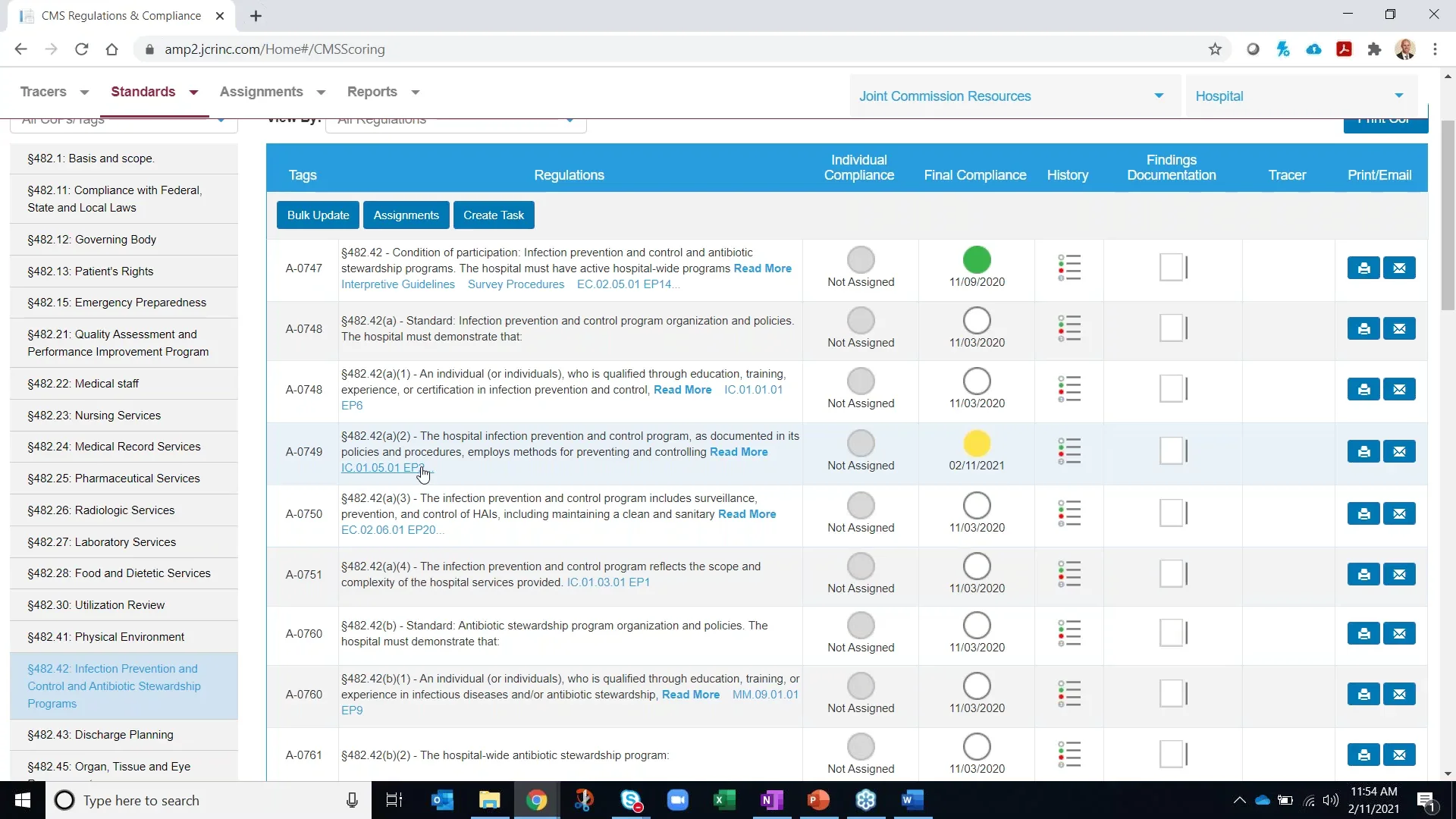 Tracers with AMP plus CMS