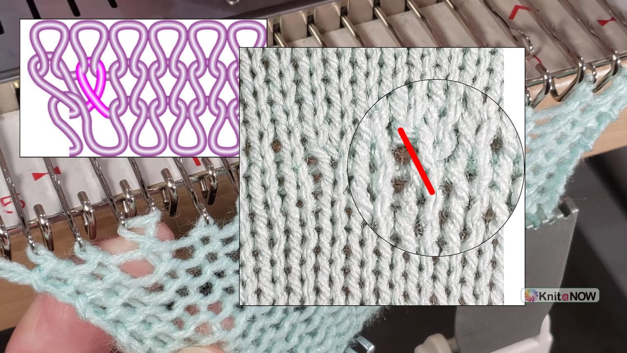 Hand Knit Increase | Machine Knitting Tutorial