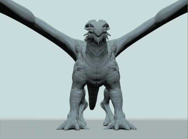 A continued sculpt of Duke the dragon on Vimeo