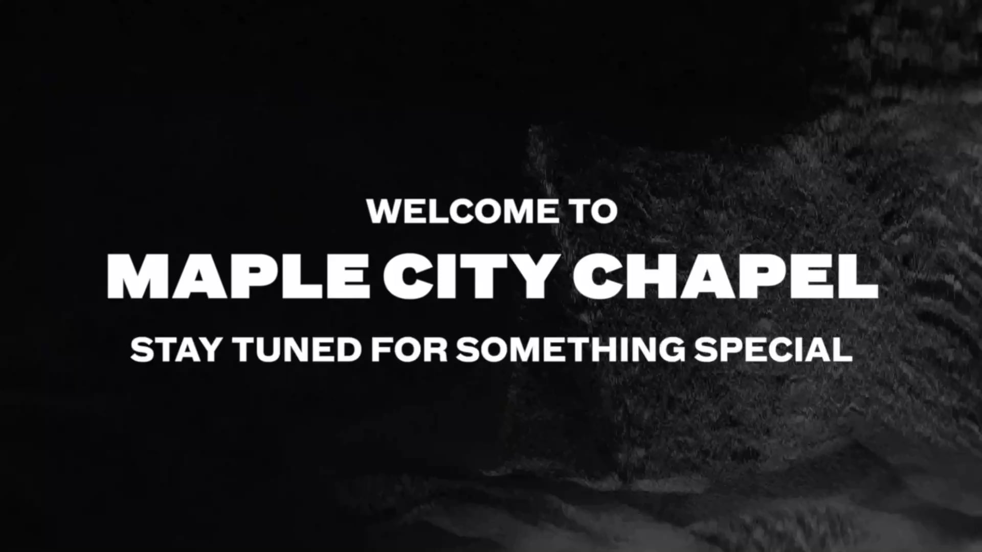 Maple City Chapel LIVE on Vimeo