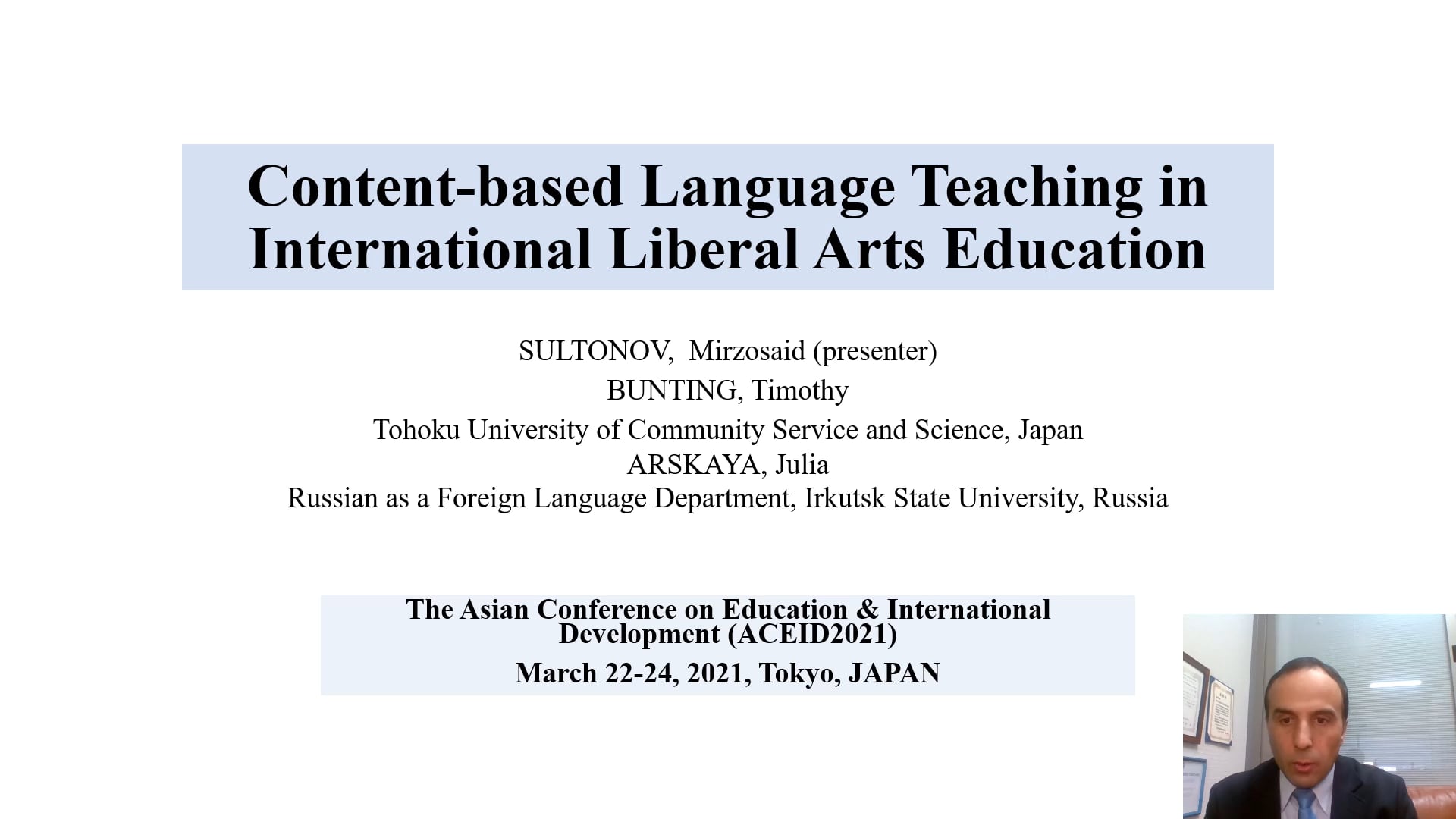 Content-Based Language Teaching in International Liberal Arts Education ...