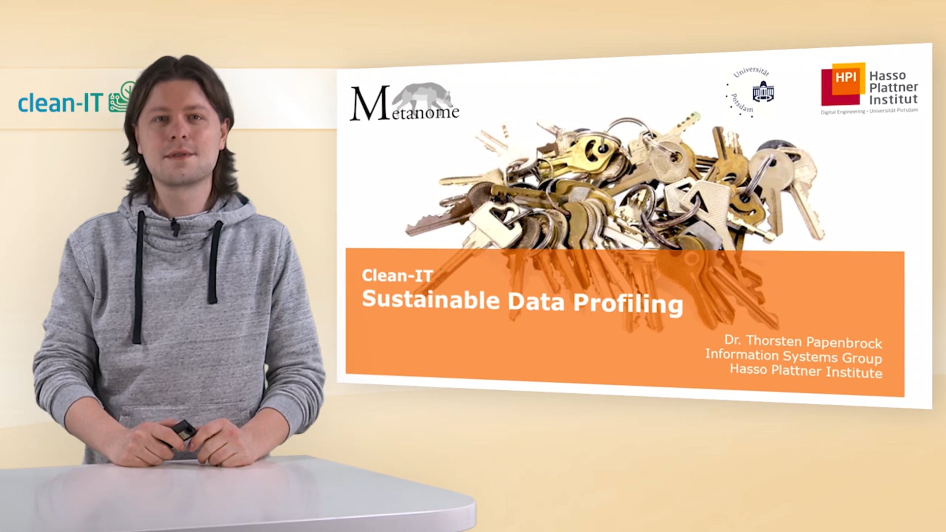 Thorsten Papenbrock (HPI) - Data Profiling with HPI-Valid | clean-IT: