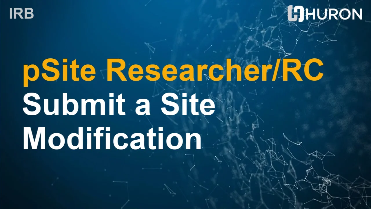 IRB 10.1 Multi Site - MSS_IRB100_0802_pSite-PI_SubmitSiteMod on Vimeo