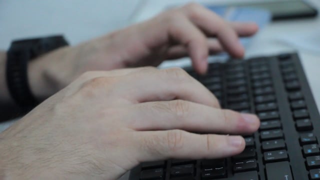 Keyboard, Typing, Work. Free Stock Video - Pixabay