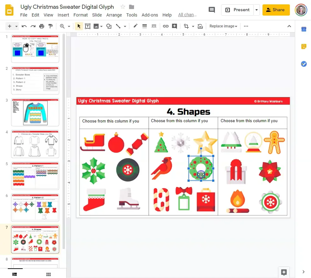 Ugly Christmas Sweater Digital Glyph Preview on Vimeo