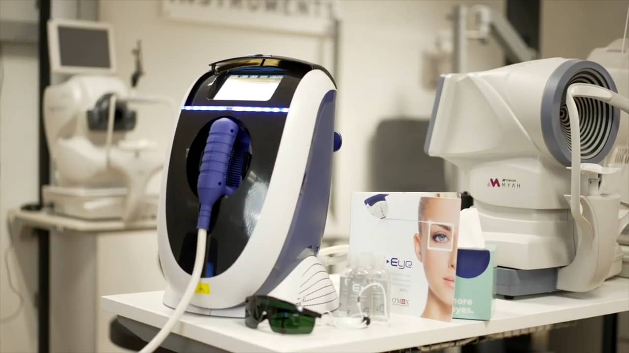 E-Eye IRPL techniek voor droge ogen on Vimeo