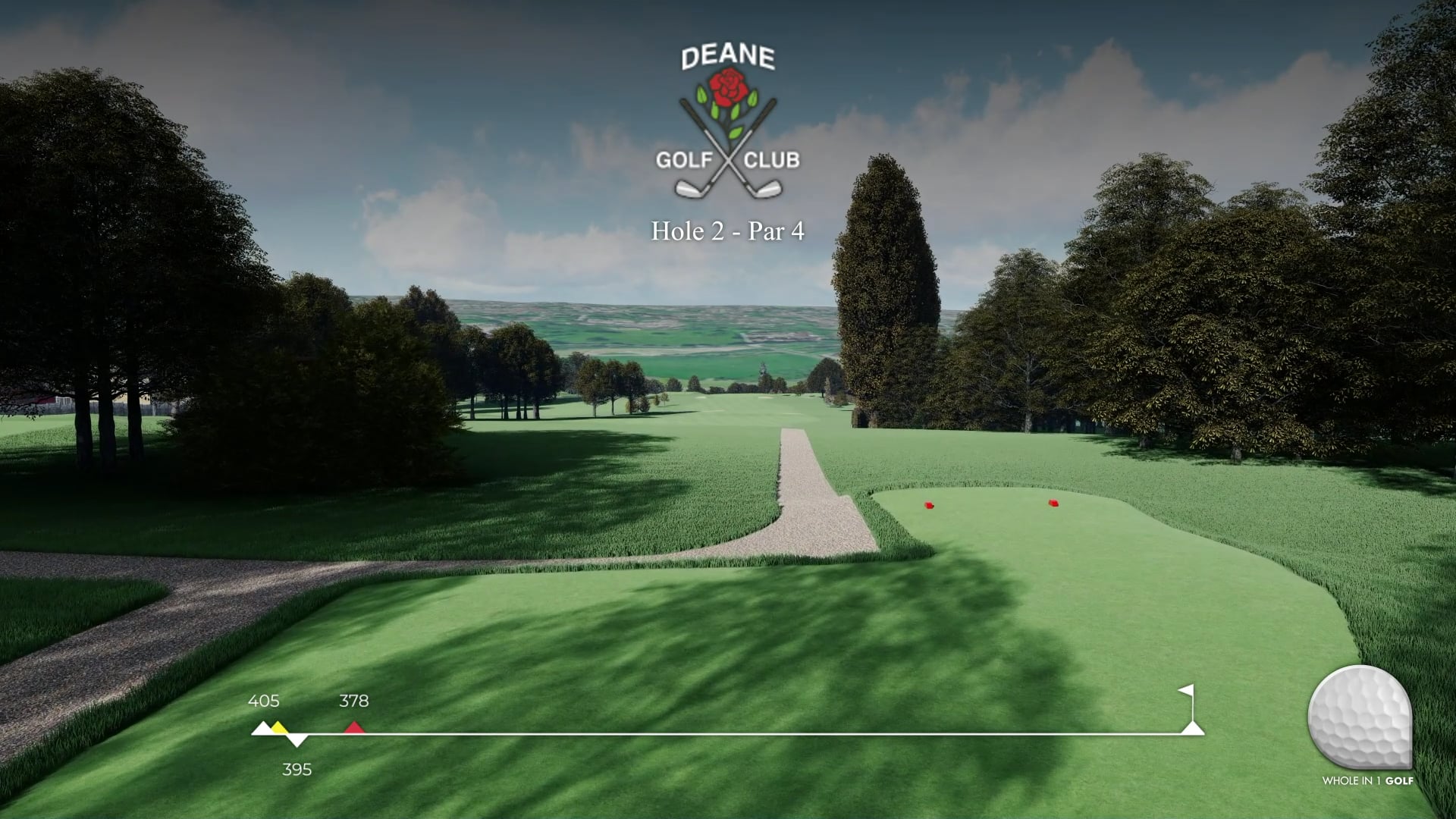 Deane Golf Club - Hole 02 on Vimeo