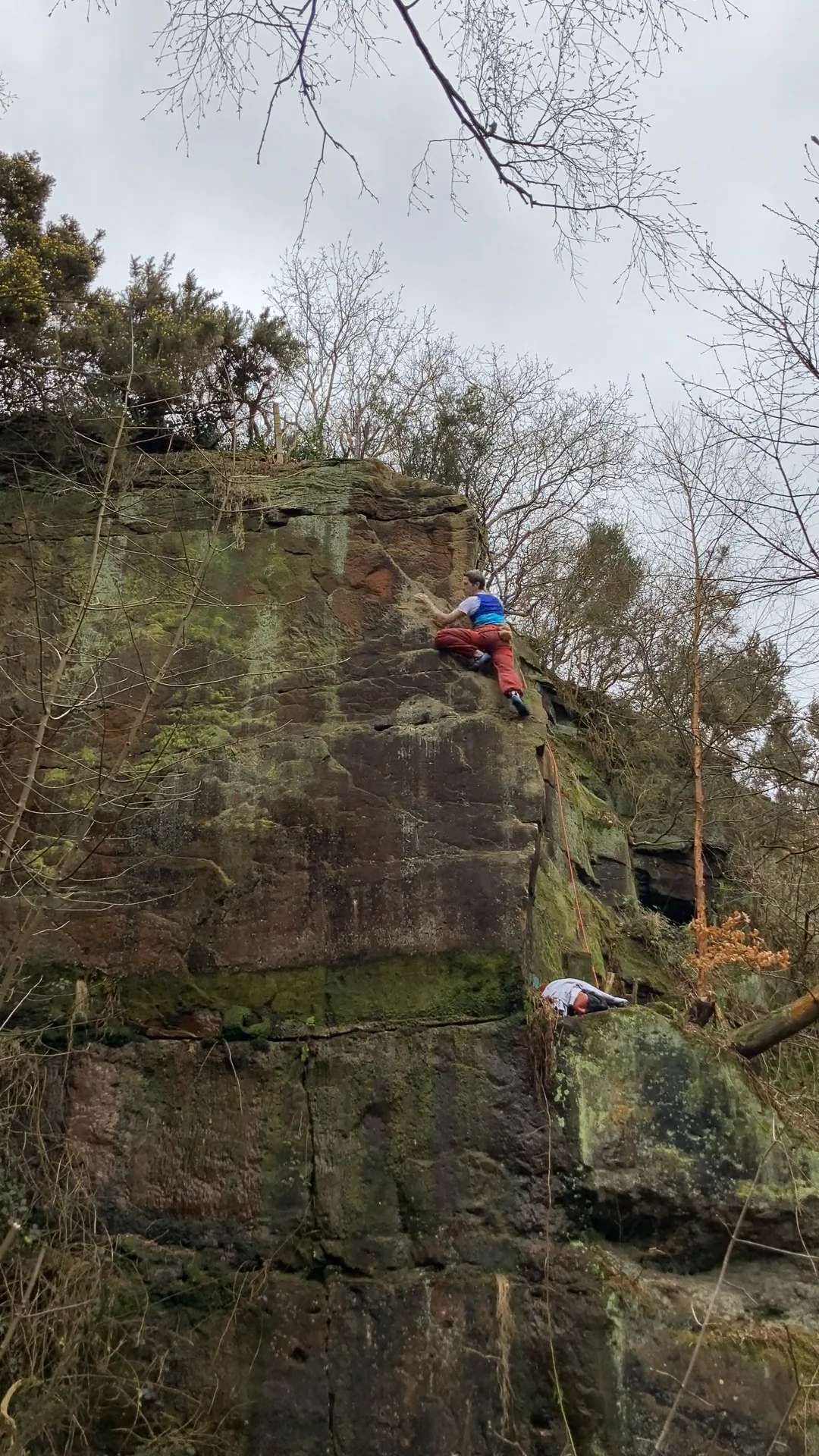 Climbing Mallory’s Downfall at Irby Quarry on Vimeo